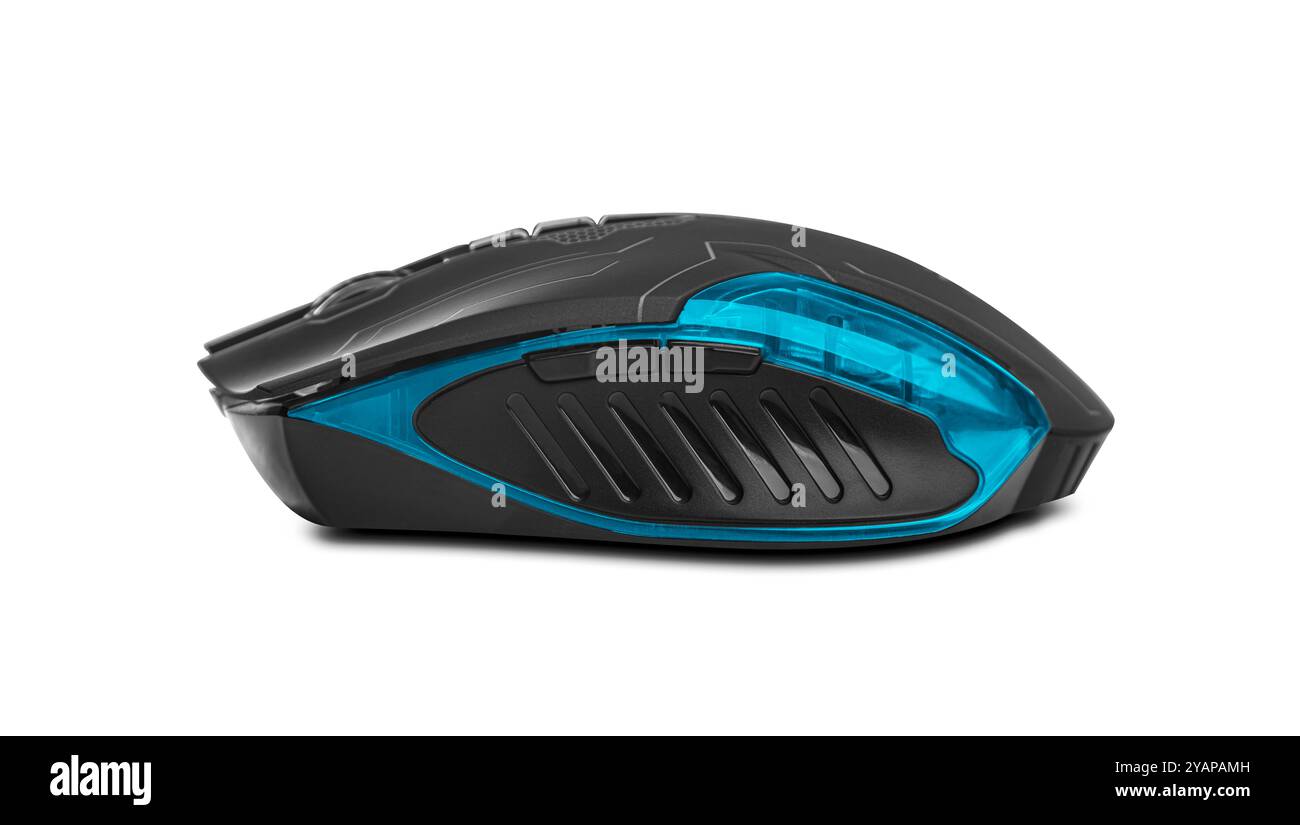Modern computer mouse isolated on white background Stock Photo - Alamy
