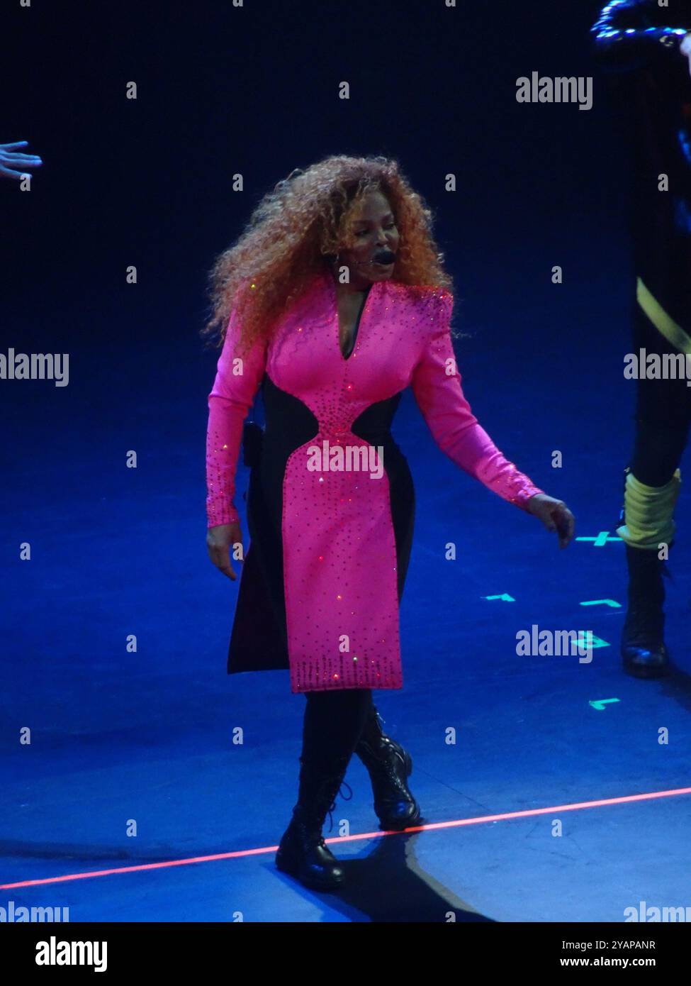 Janet Jackson Live in Las Vegas Stock Photo - Alamy