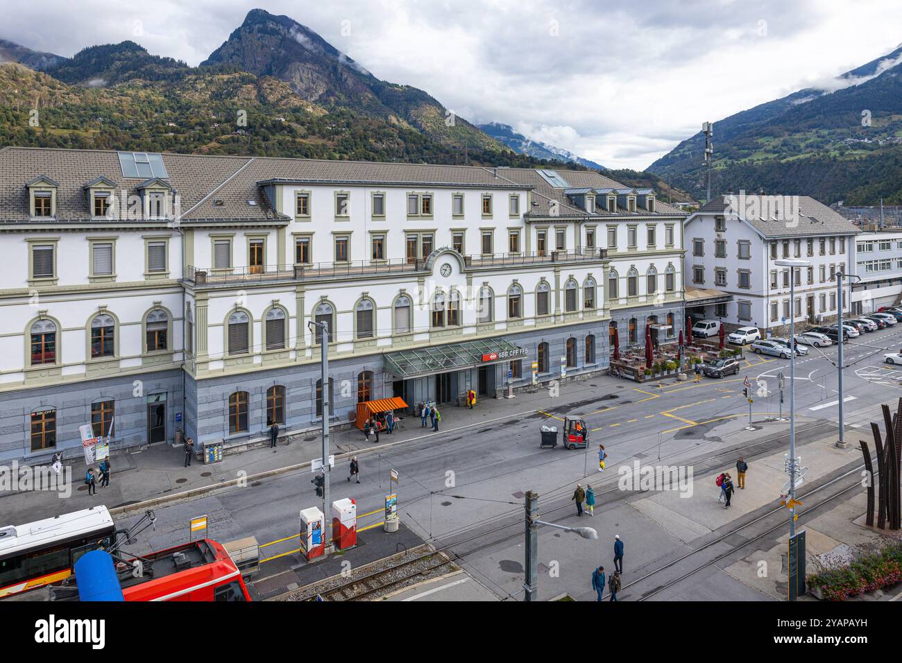 Brig railway station hi-res stock photography and images - Alamy