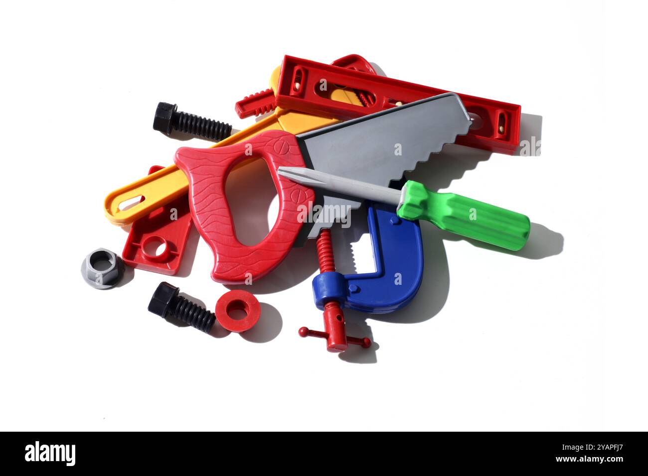 Plastic toy tools hi-res stock photography and images - Alamy