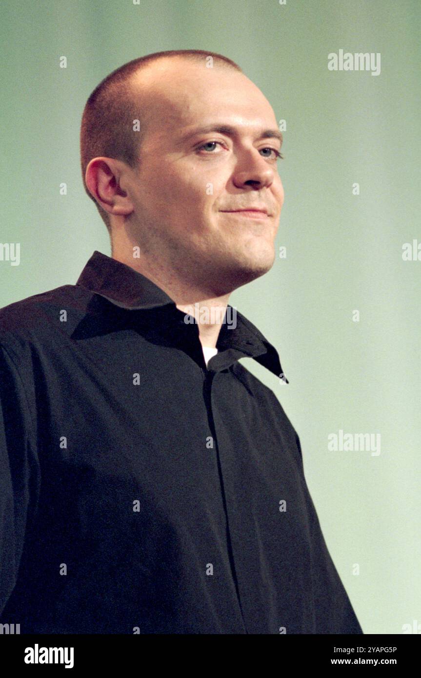 Milan Italy 26/10/1999: Max Pezzali,Italian singer, during the ...