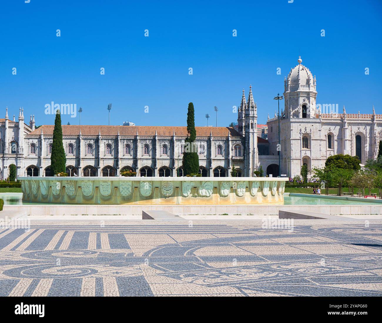 15th century Mosteiro dos Jeronimos (Jeronimos Monastery, Hieronymites ...