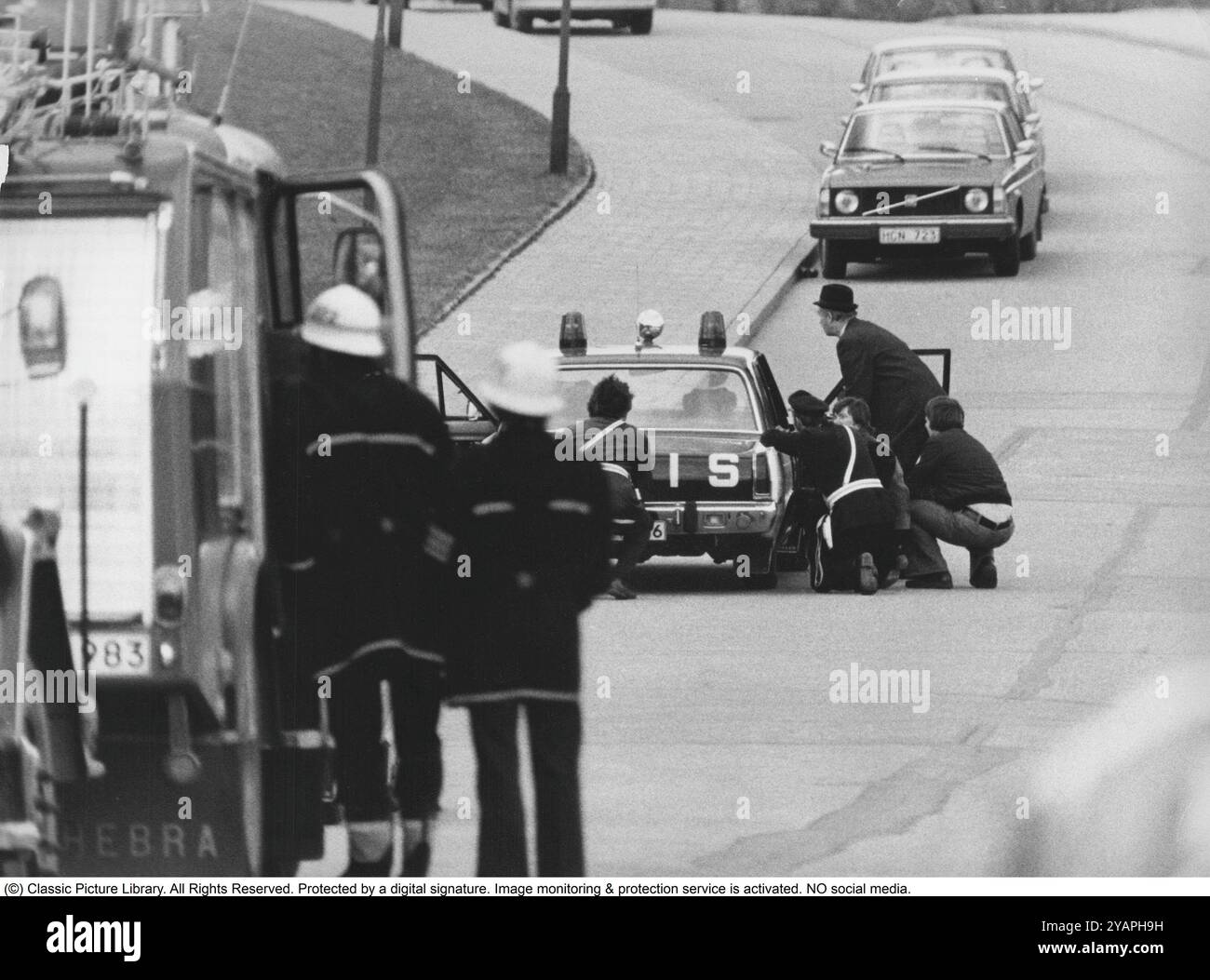 West German Embassy siege in Stockholm 1975. On April 24, 1975 ...