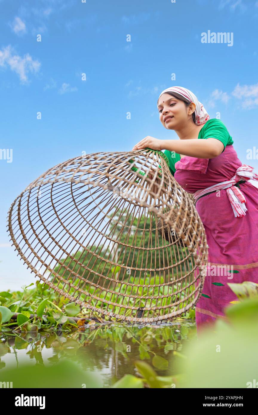 Embracing the simplicity of tradition – ready to catch fish with a ...