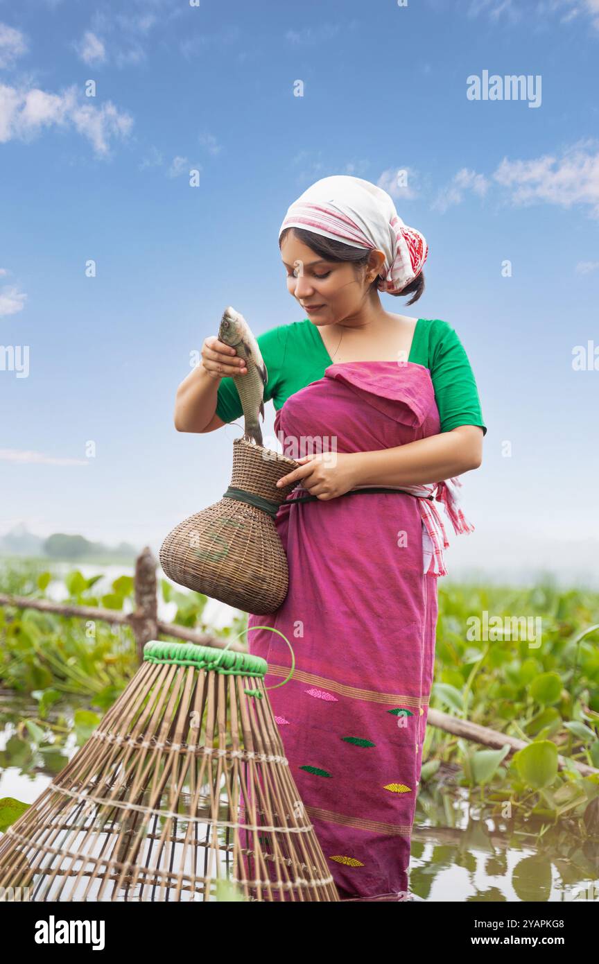 Embracing the simplicity of tradition – ready to catch fish with a ...