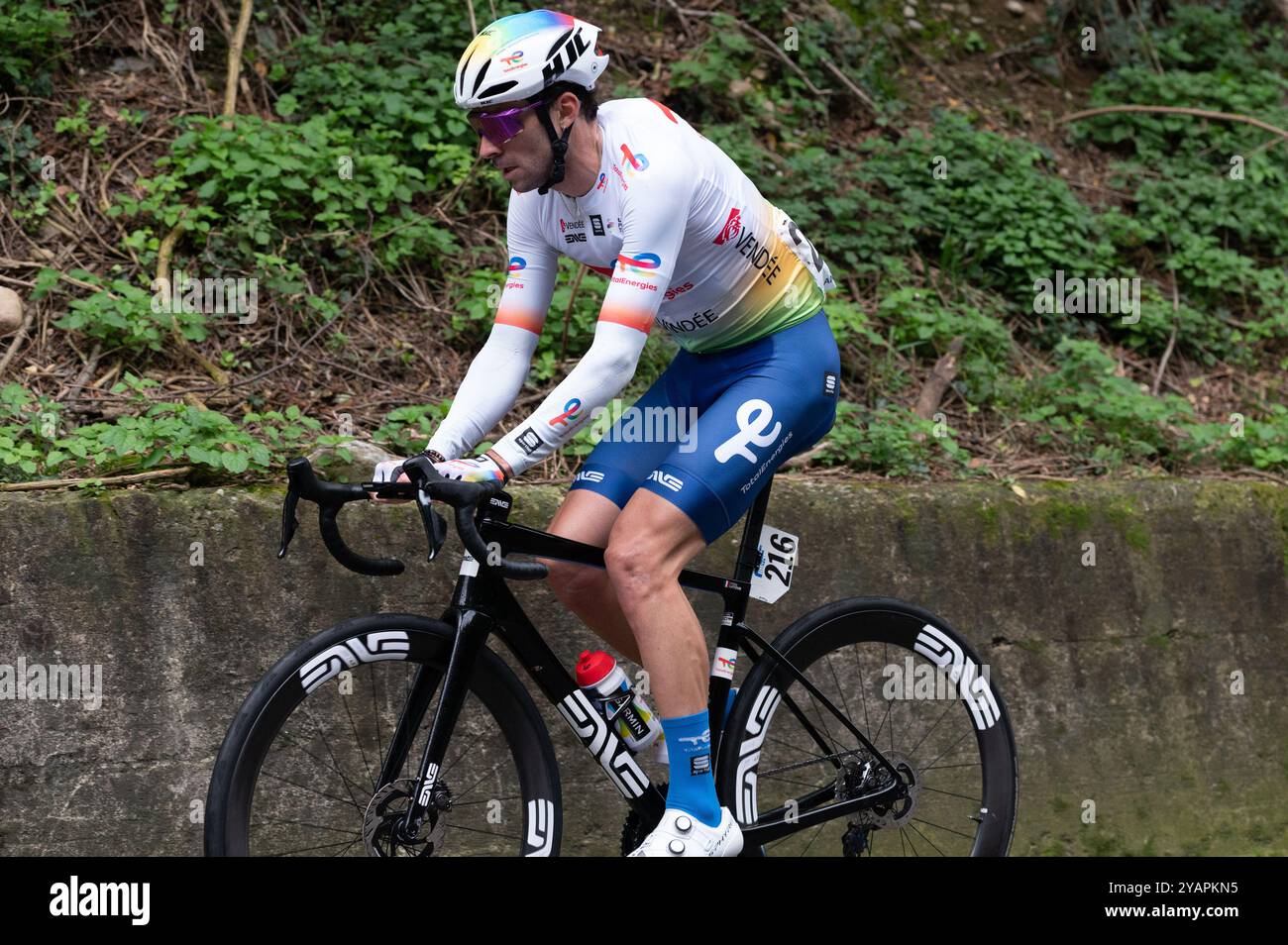 Pierre Roger Latour, team TotalEnergies during Coppa Bernocchi, Street ...