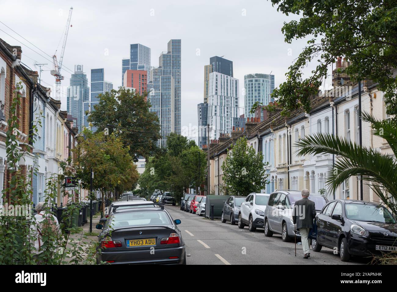 Nine elms london towers hi-res stock photography and images - Alamy