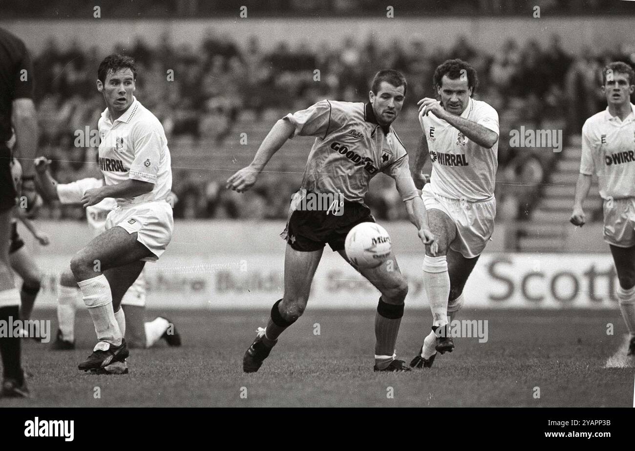 Wolverhampton Wanderers v Tranmere Rovers at Molineux 26/10/91 Wolves ...