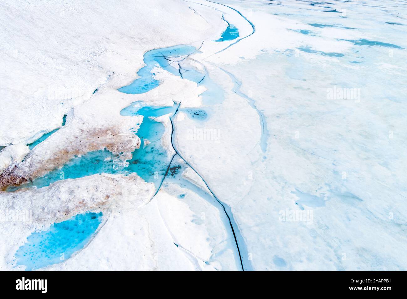 Abstract natural icy background. Texture of ice of the frozen lake ...