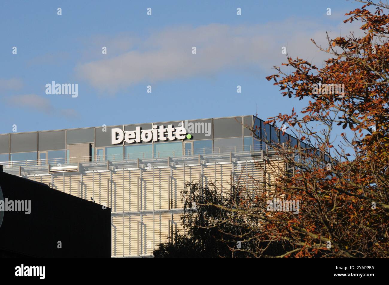 Copenhagen/ DenmarK/15 OCT. 2024/Deloitte office building in danish ...