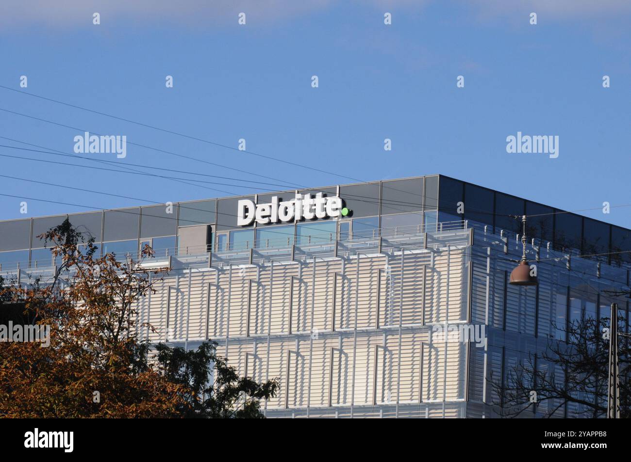 Copenhagen/ DenmarK/15 OCT. 2024/Deloitte office building in danish ...