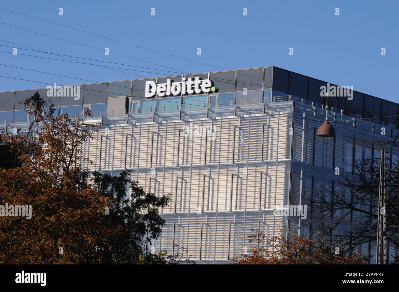 Copenhagen/ DenmarK/15 OCT. 2024/Deloitte office building in danish ...