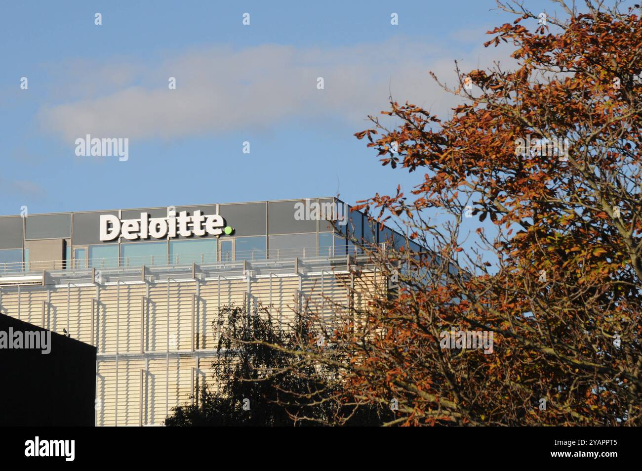 Copenhagen/ DenmarK/15 OCT. 2024/Deloitte office building in danish ...