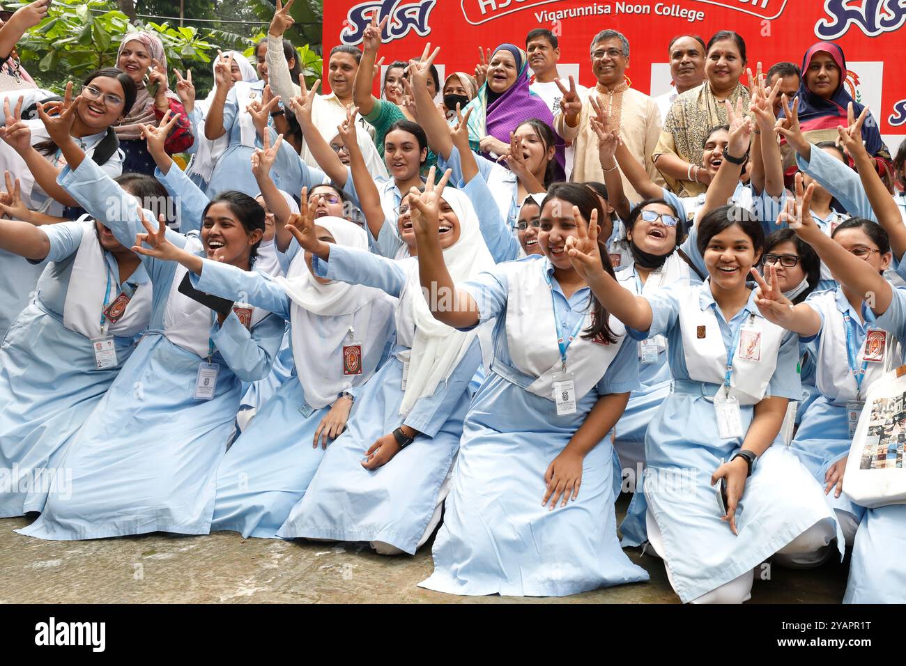 Dhaka, Bangladesh - August 15, 2024: Viqarunnisa Noon School and ...