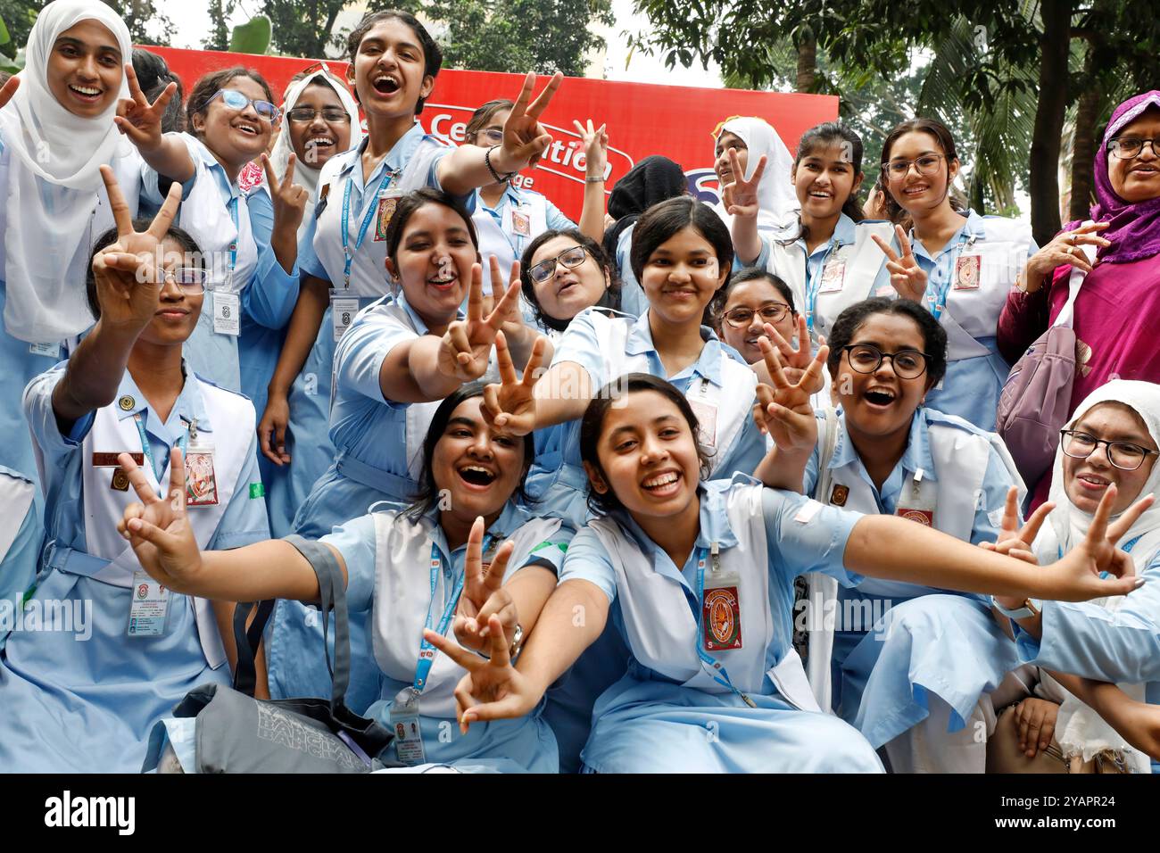 Dhaka, Bangladesh - August 15, 2024: Viqarunnisa Noon School and ...