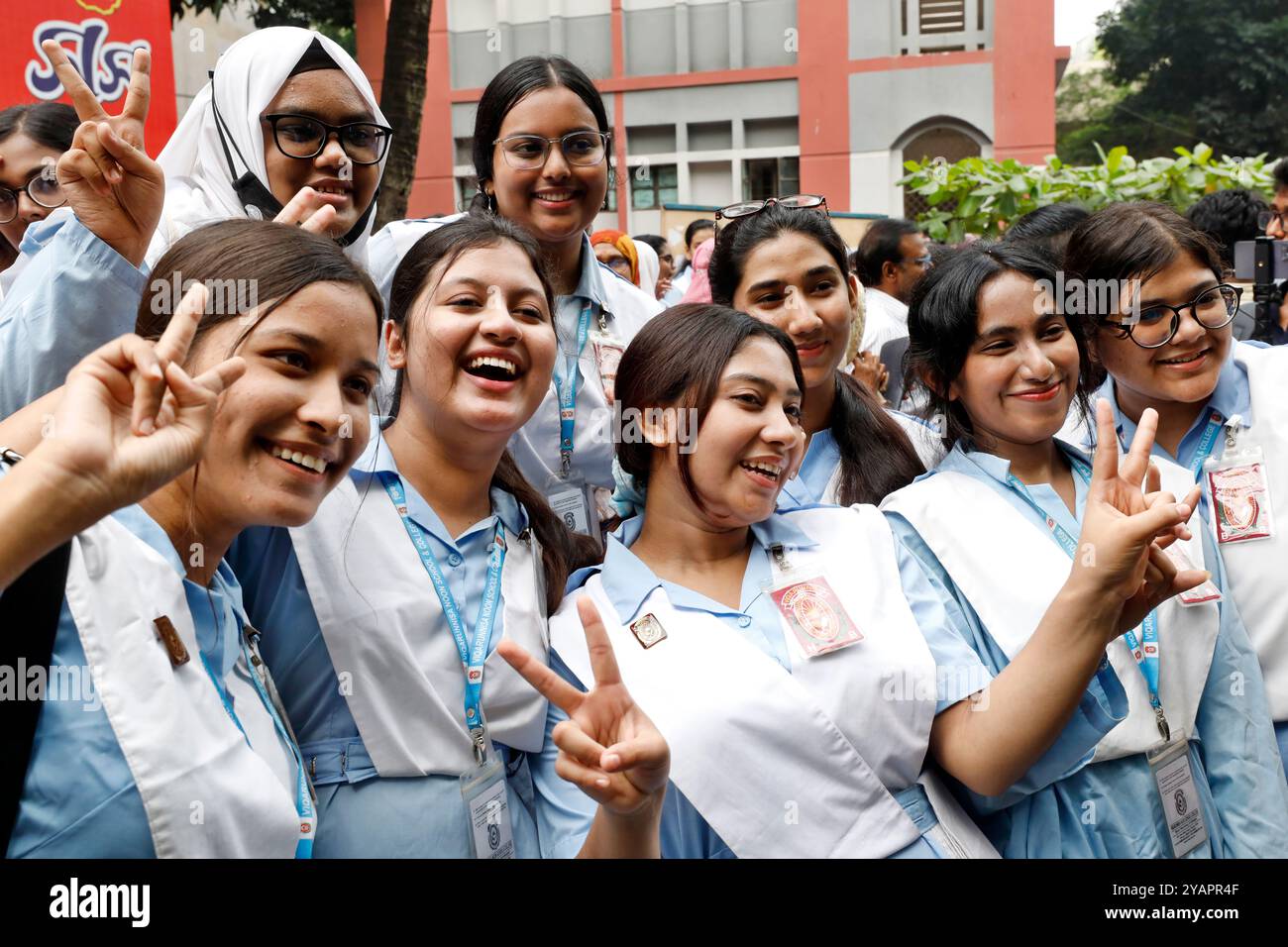 Dhaka, Bangladesh - August 15, 2024: Viqarunnisa Noon School and ...