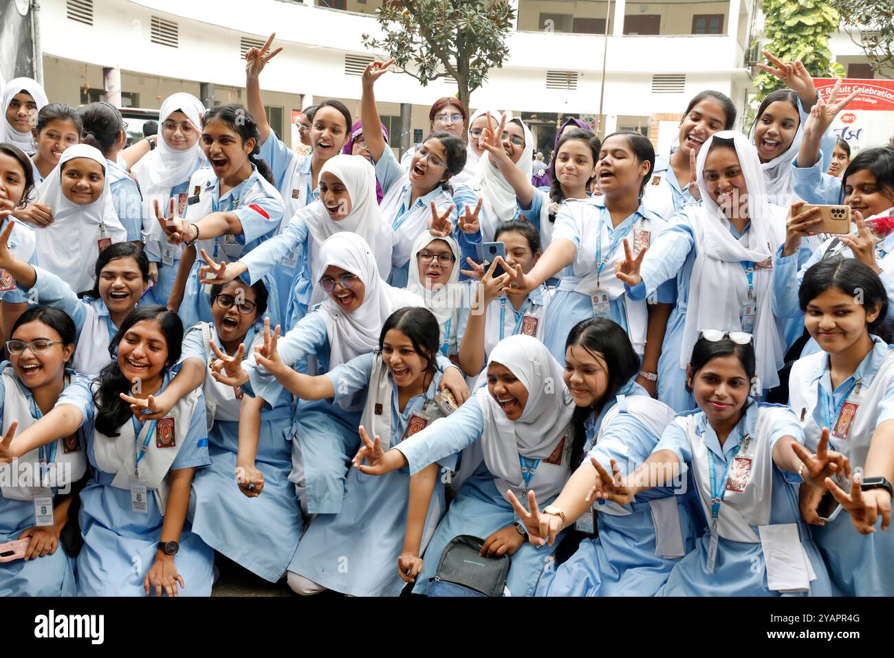 Dhaka, Bangladesh - August 15, 2024: Viqarunnisa Noon School and ...