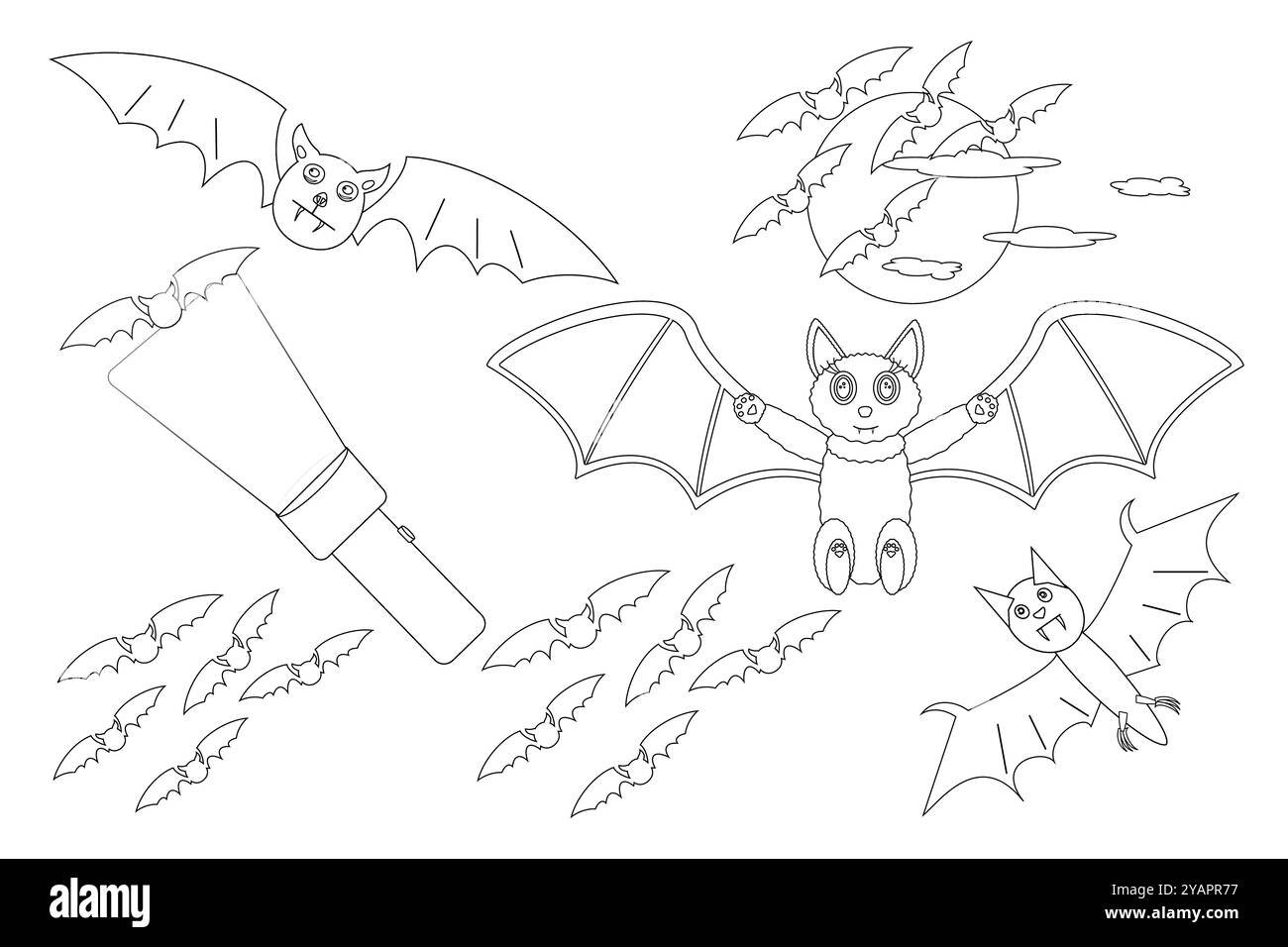 Nighttime activities Stock Vector Images - Alamy