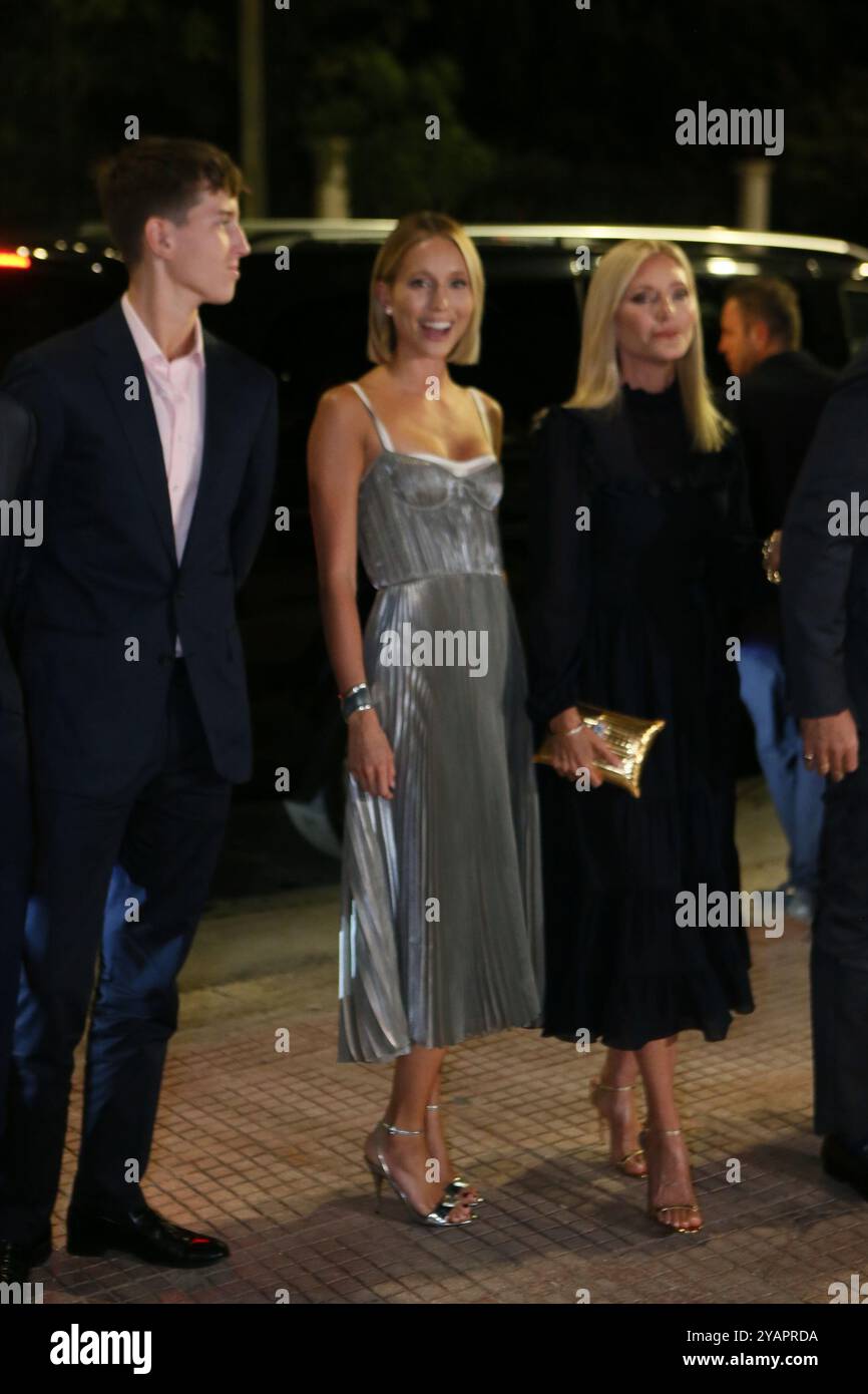 Princess Maria-Olympia of Greece and Denmark with her mother and her ...