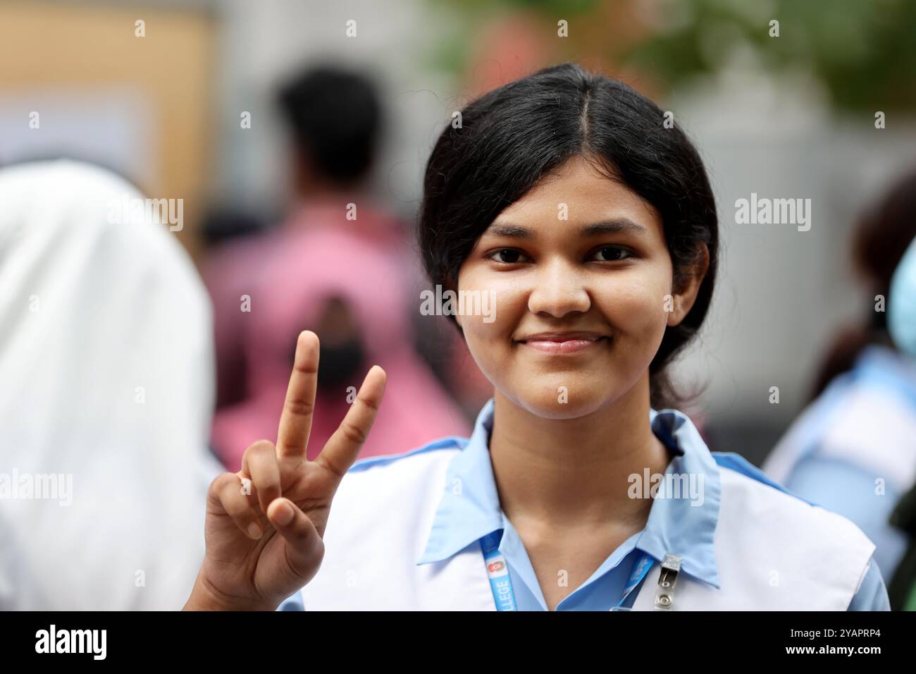 Dhaka, Bangladesh - August 15, 2024: Viqarunnisa Noon School and ...