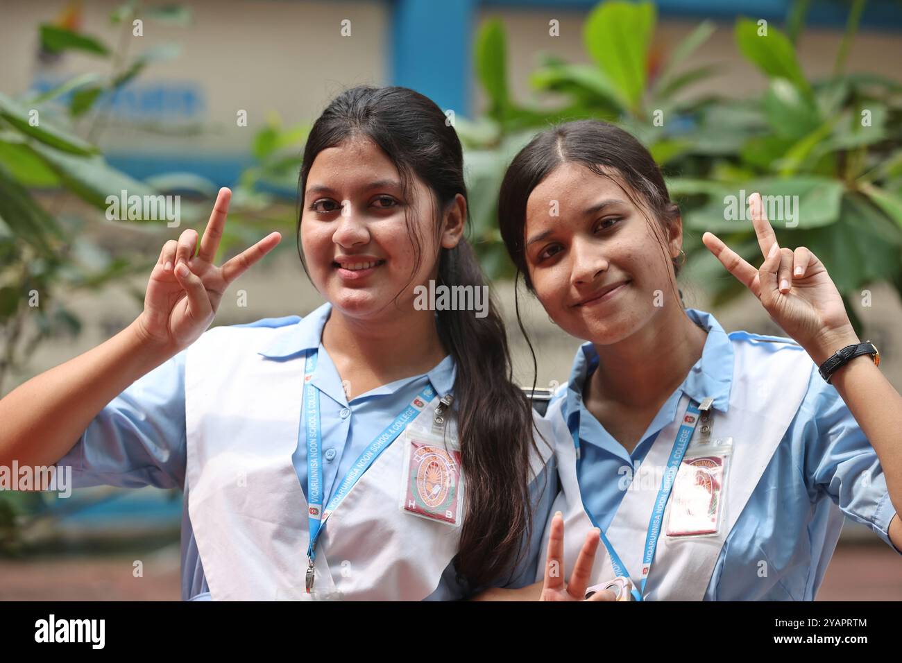 Dhaka, Bangladesh - August 15, 2024: Viqarunnisa Noon School and ...