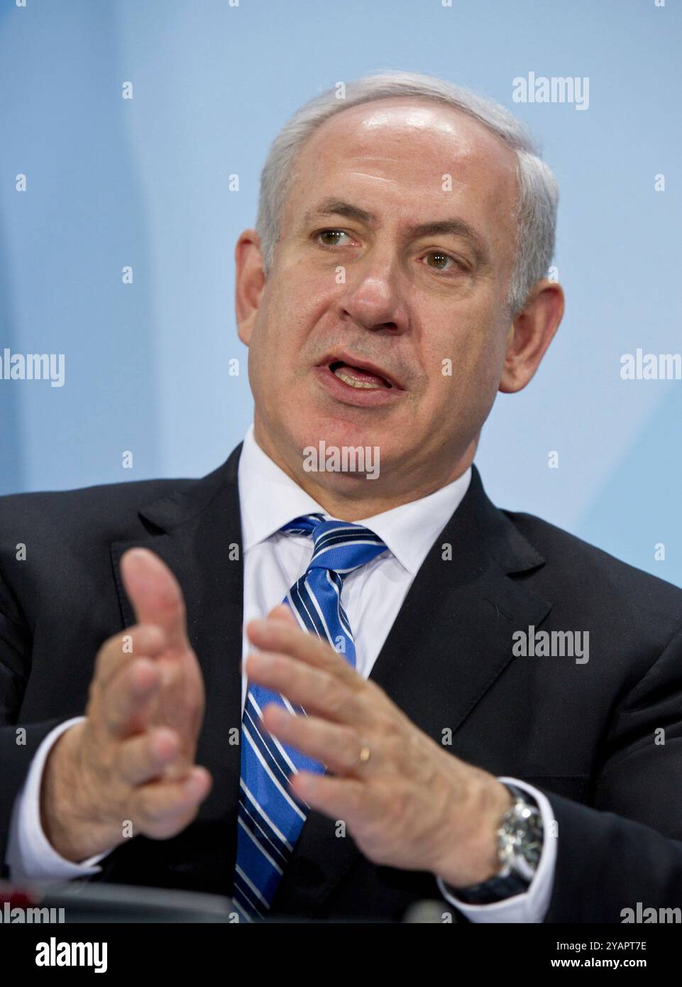 ARCHIVE PHOTO: Benjamin NETANYAHU will be 75 years old on October 21 ...