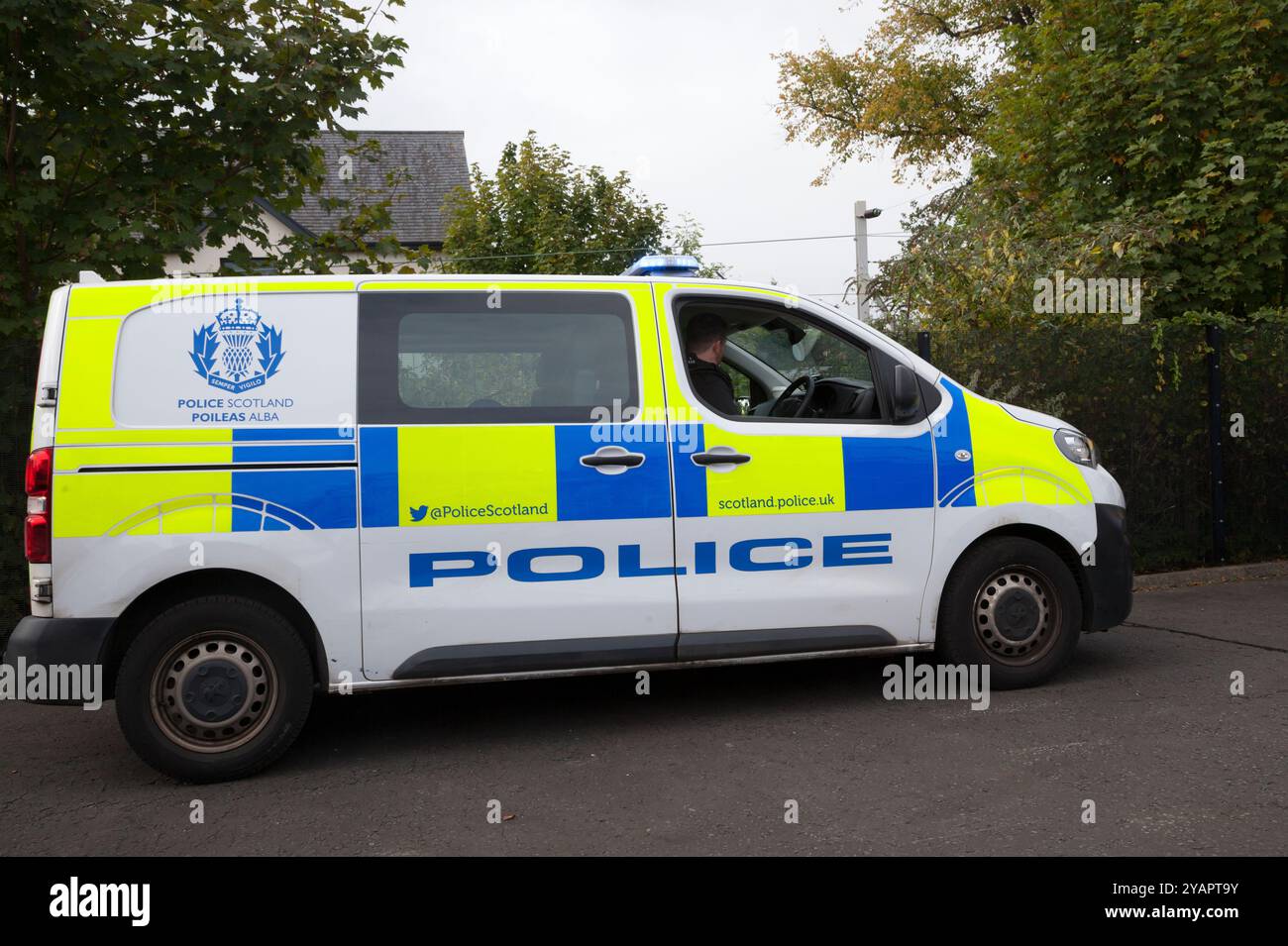 Police van scotland hi-res stock photography and images - Alamy