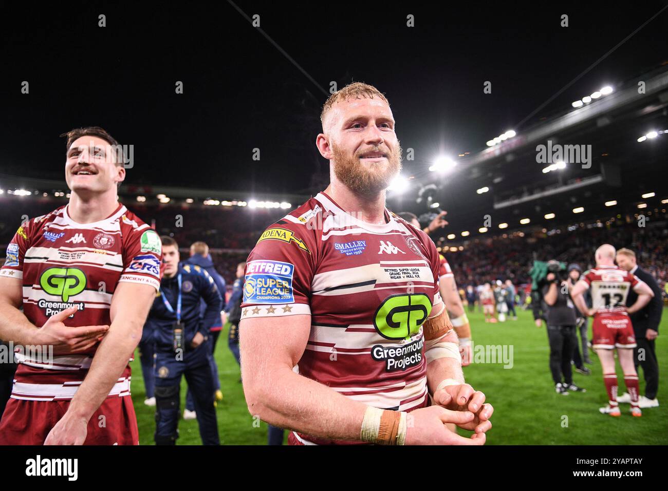 Manchester, England - 12th November 2024 - Luke Thompson of Wigan ...