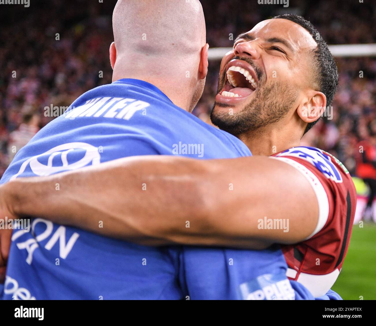 Manchester, England - 12th November 2024 - Kruise Leeming of Wigan ...