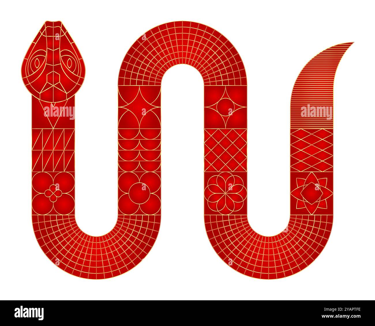 Korean traditional pattern outline Cut Out Stock Images & Pictures - Alamy