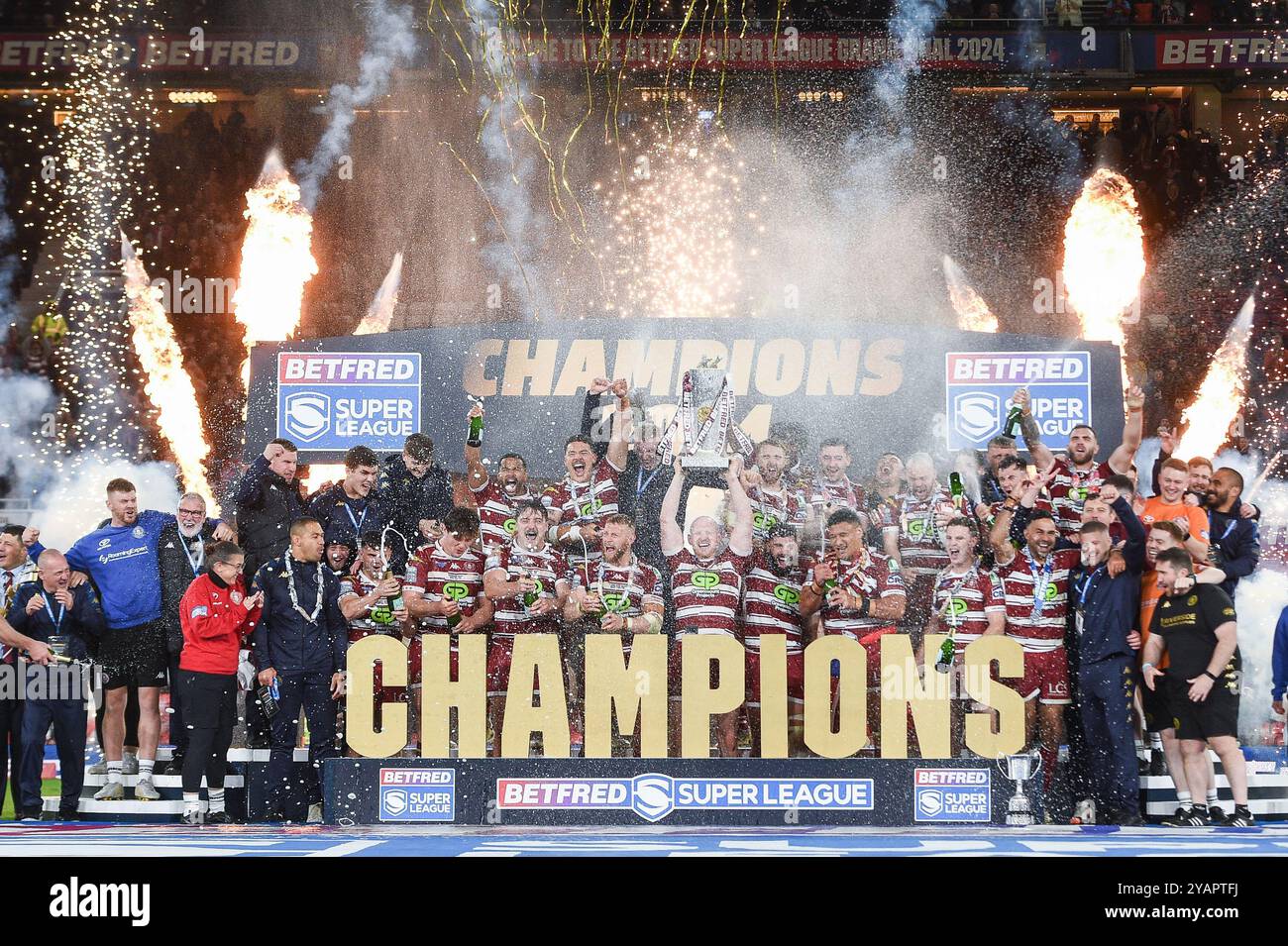 Manchester, England - 12th November 2024 - Liam Farrell of Wigan ...