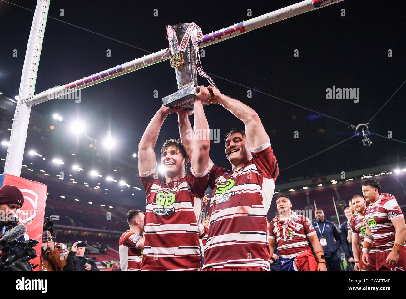Manchester, England - 12th November 2024 - Ethan Havard of Wigan ...