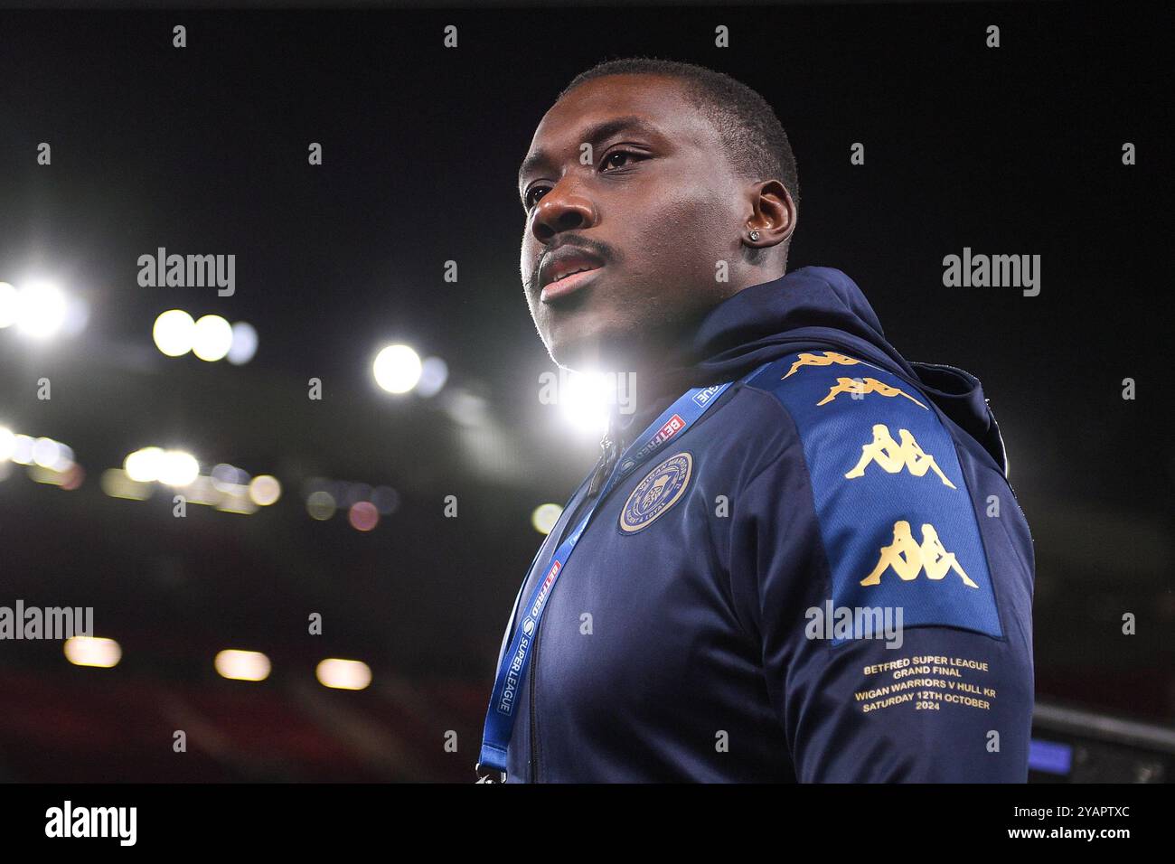 Manchester, England - 12th November 2024 - Sam Eseh of Wigan Warriors ...