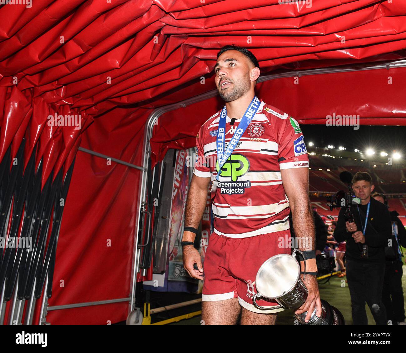 Manchester, England - 12th November 2024 - Bevan French of Wigan ...