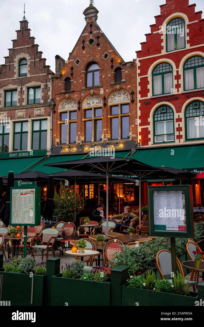 The Markt Square in Bruges, Belgium Stock Photo - Alamy