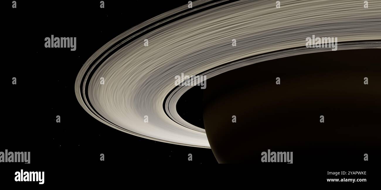 Abstract planet saturn close hi-res stock photography and images - Alamy