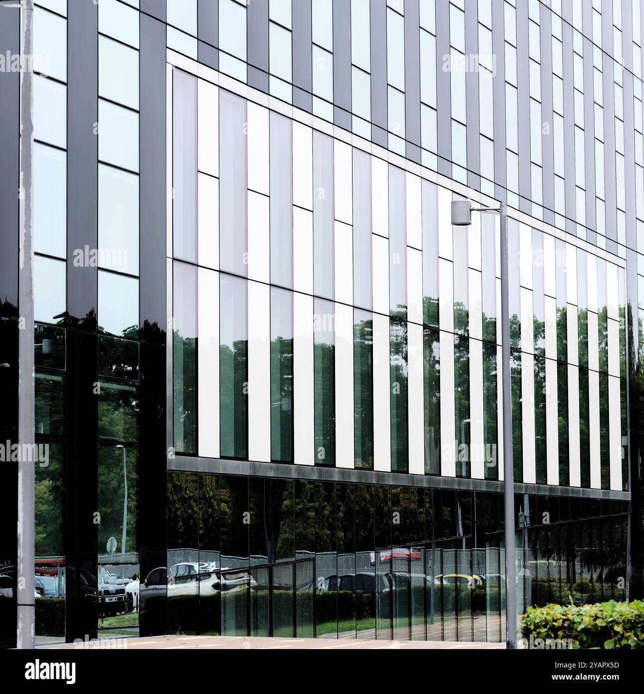 The Cube building, government offices of North Northamptonshire Council ...