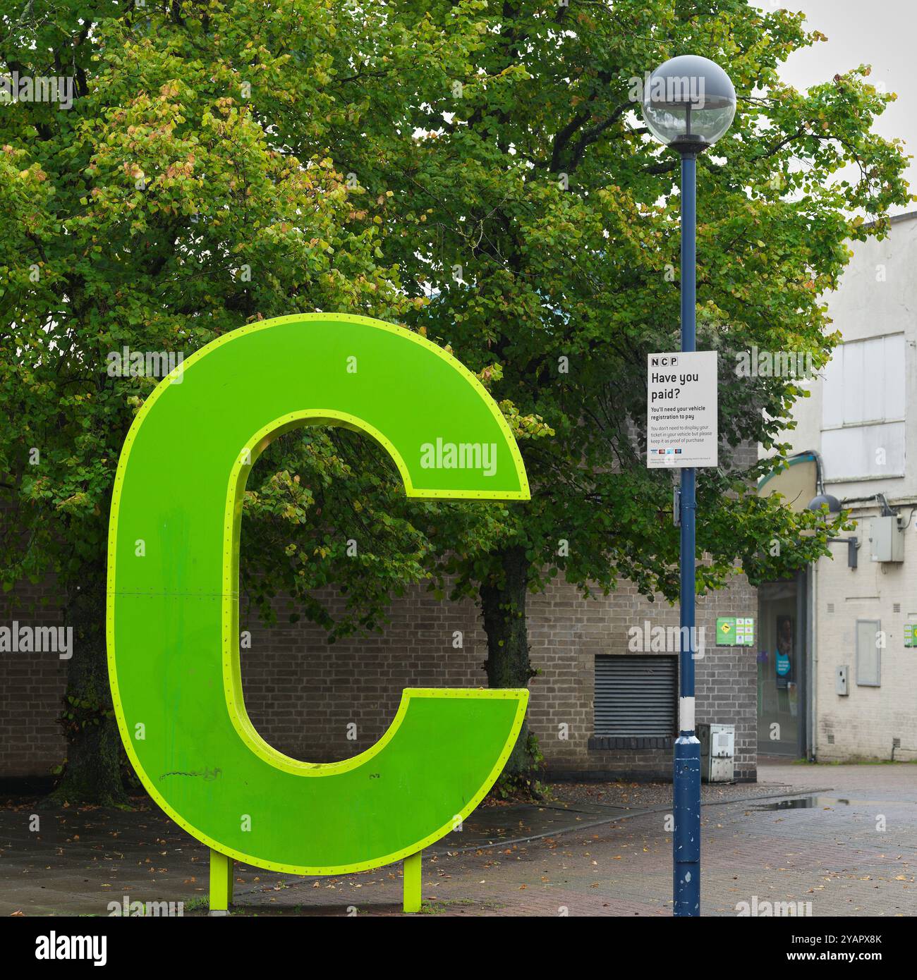 Welcome to Corby town shopping centre and Willow Place, England Stock ...