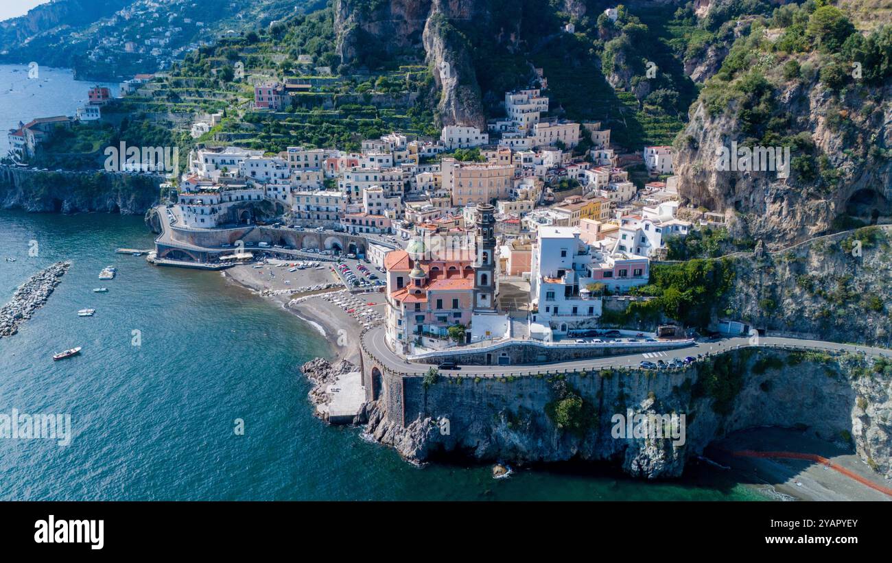 The Amalfi Coast reveals its charm with colorful cliffside villages ...