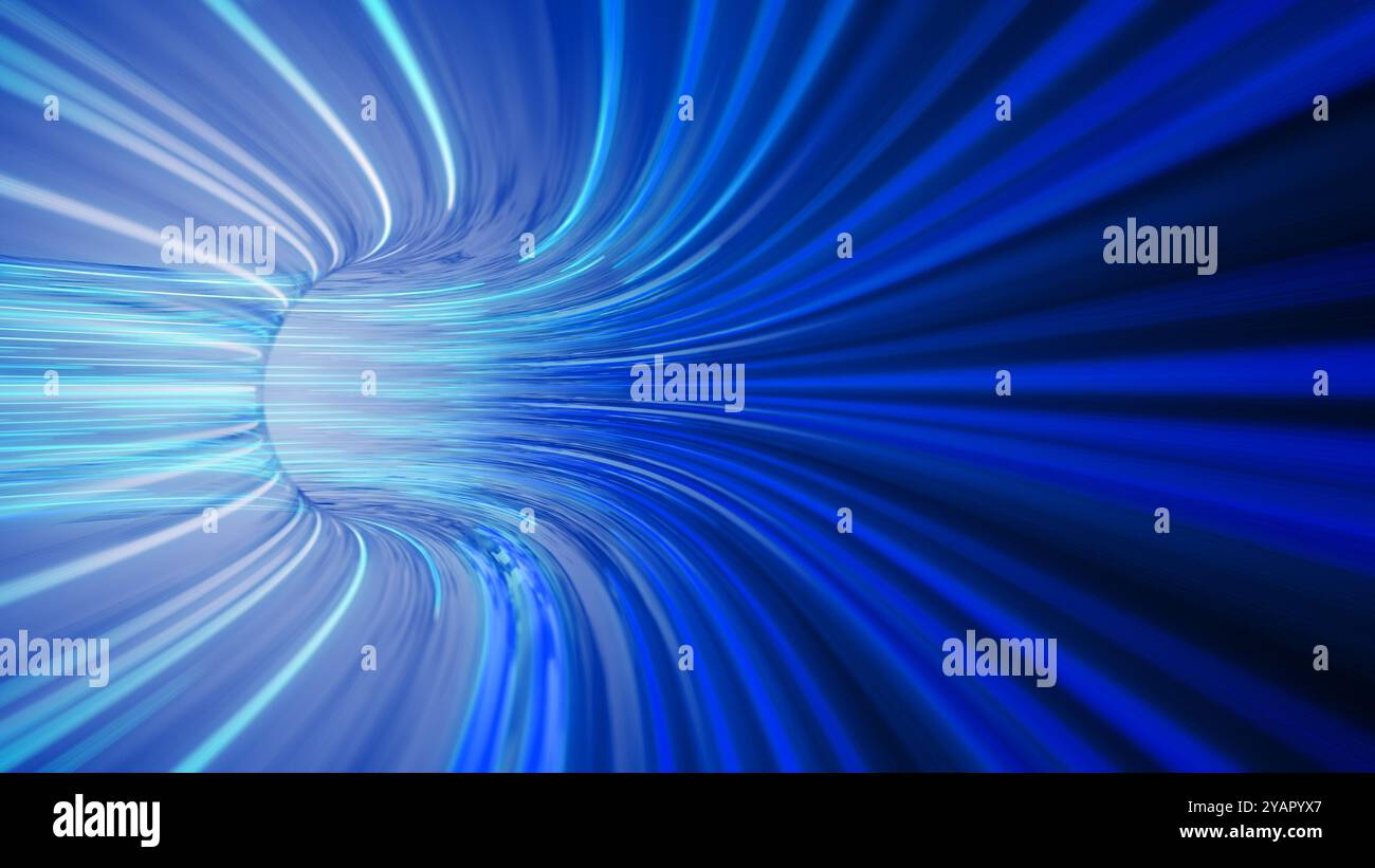 Abstract futuristic speed tunnel hi-res stock photography and images ...