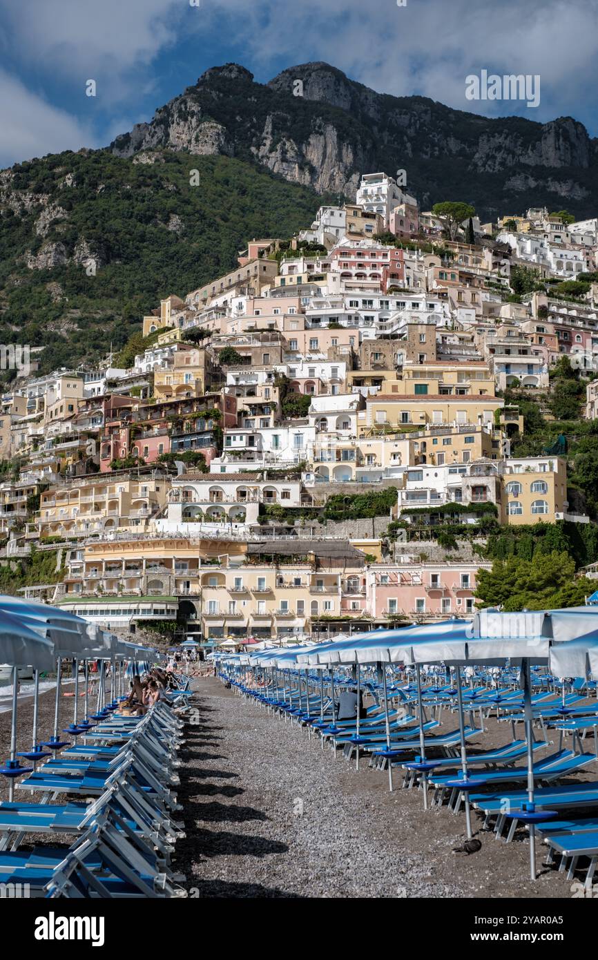 Landscape cascade positano village hi-res stock photography and images ...