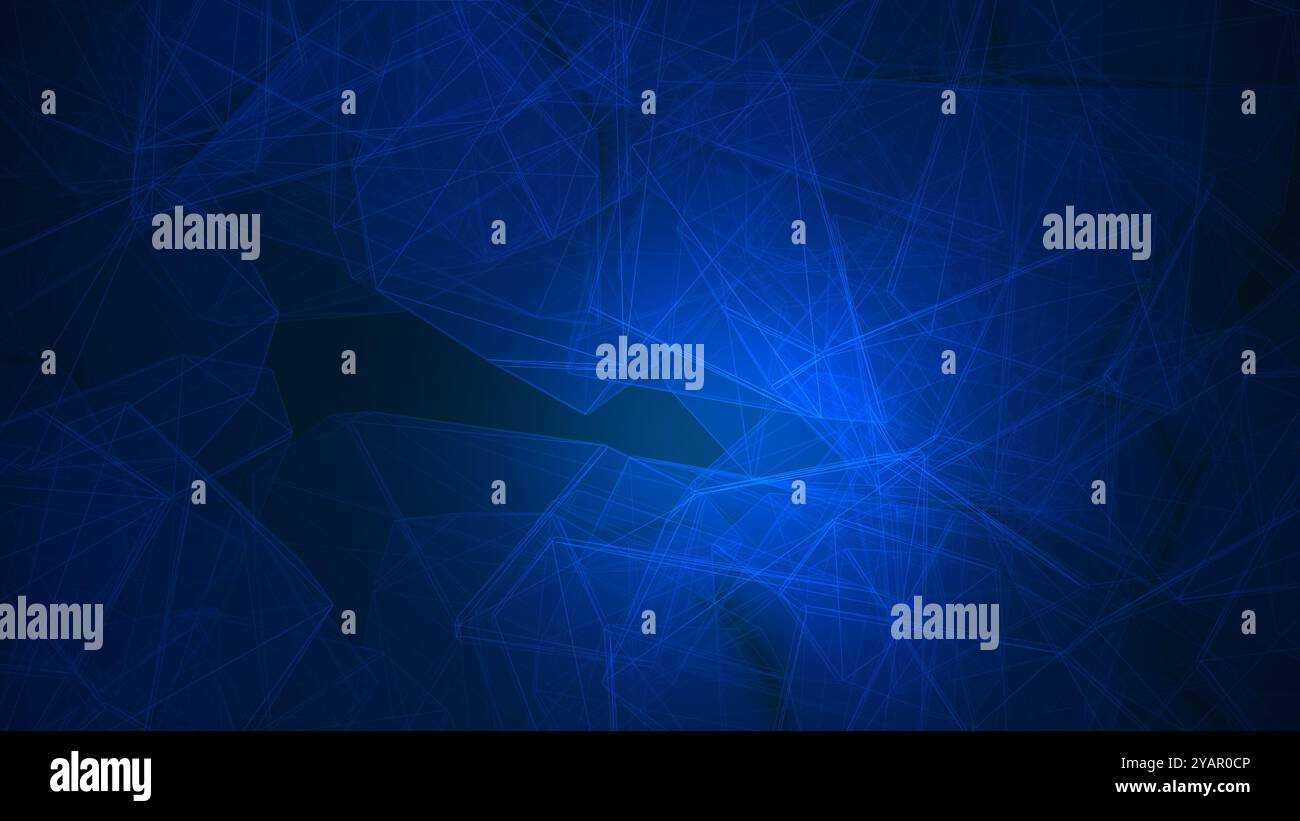 Abstract cosmic geometric polygon background Stock Photo - Alamy