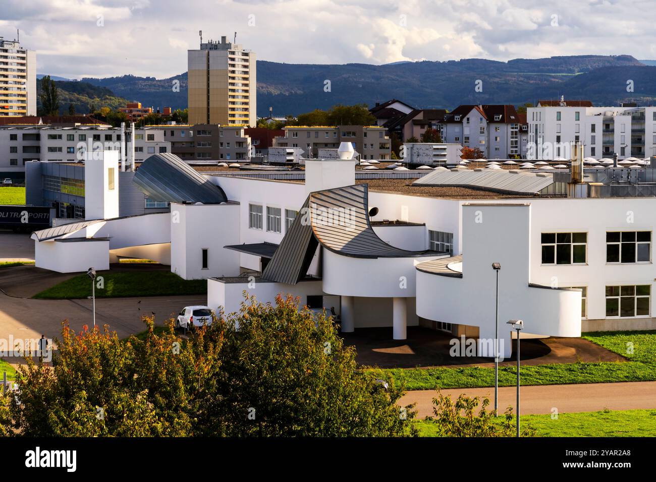 Vitra Compound, Weil am Rhein, Germany. Buildings are designed by world ...