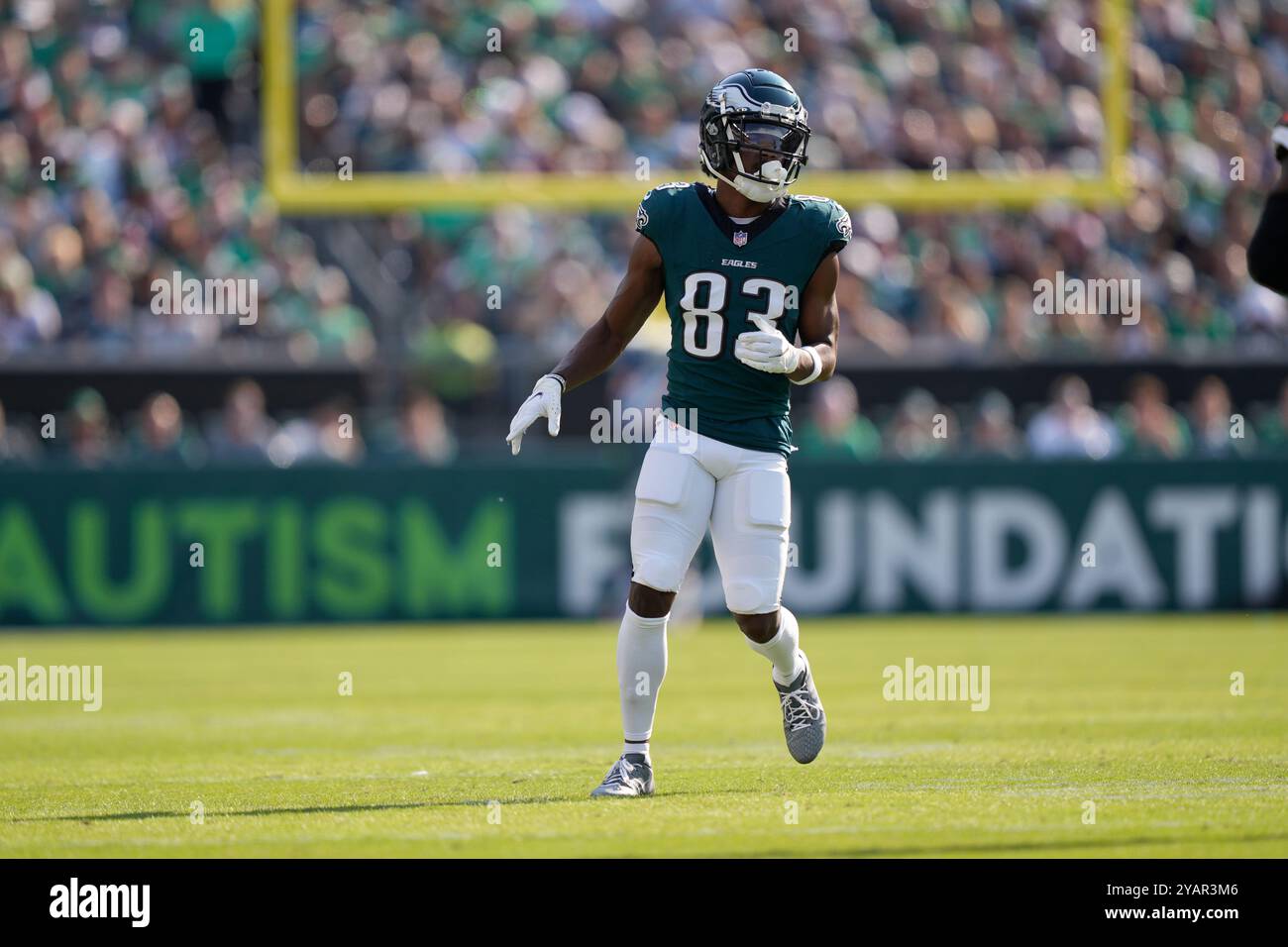 Philadelphia Eagles' Jahan Dotson in action during an NFL football game ...