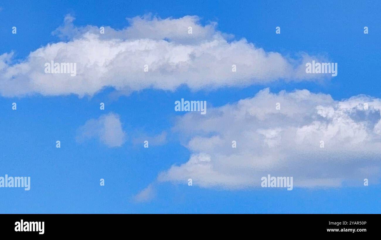 blue sky and White cloud nature background. Beautiful cloud in blue sky Stock Photo - Alamy