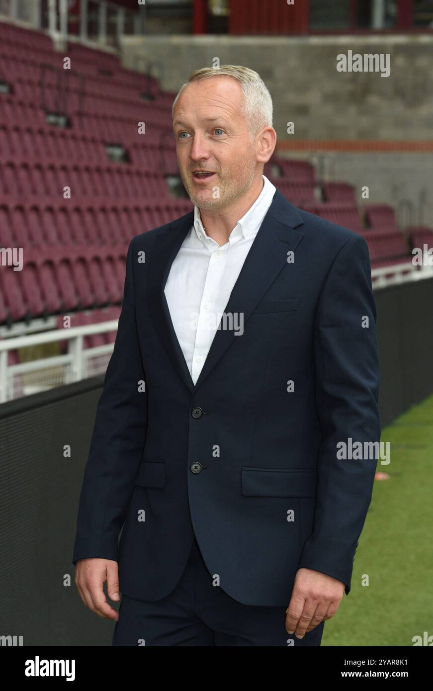 Hearts press conference for new head coach hi-res stock photography and ...