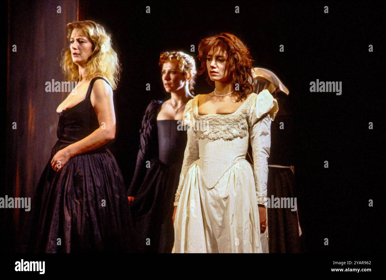 l-r: Maggie Steed (Livia), Melanie Hill (Isabella), Joanne Whalley ...