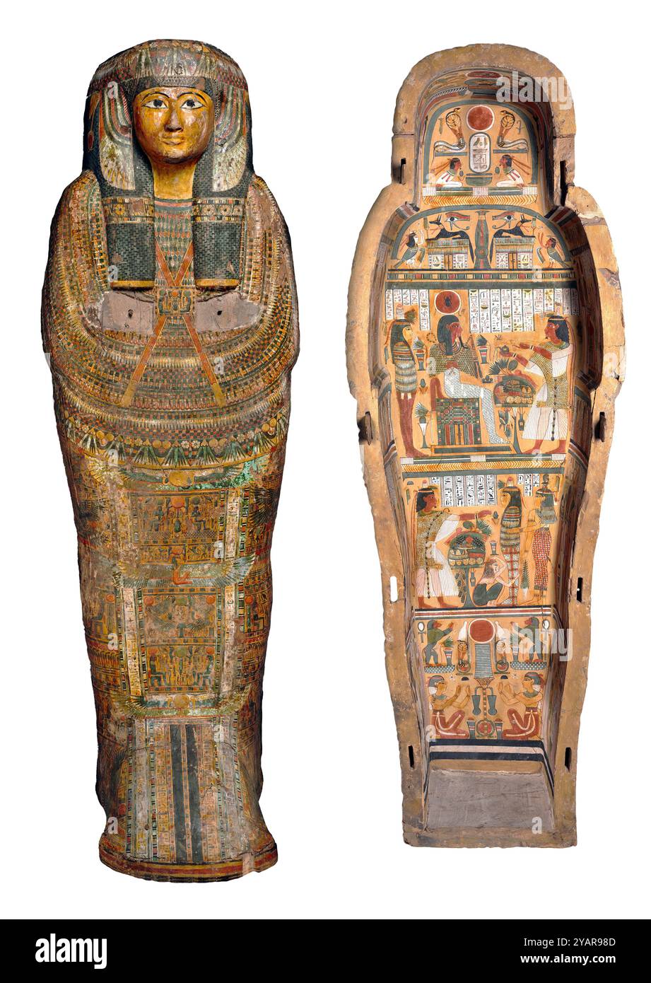 Coffin of Nesykhonsu c. 976–889 BCE Egypt, Thebes, Third Intermediate ...
