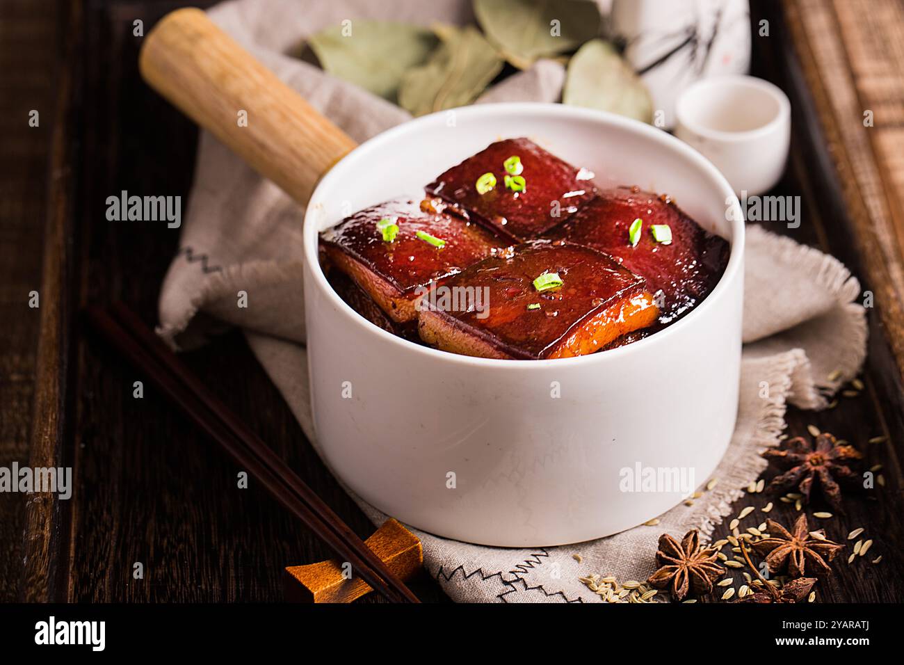 Braised Pork Belly, Shandong cuisine,Hakka braised pork belly, dongpo ...
