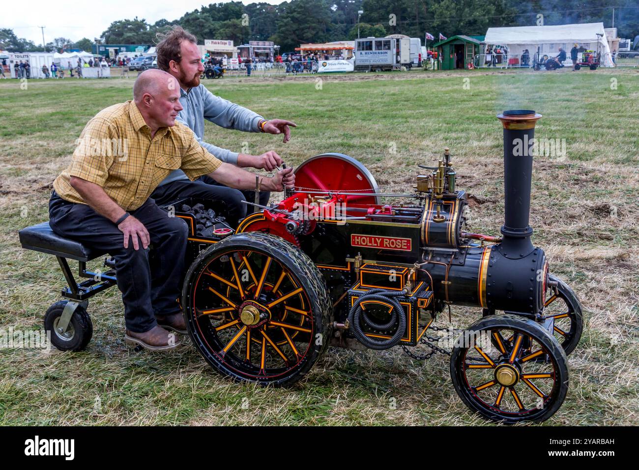 Garrett steam traction engine hi-res stock photography and images - Alamy